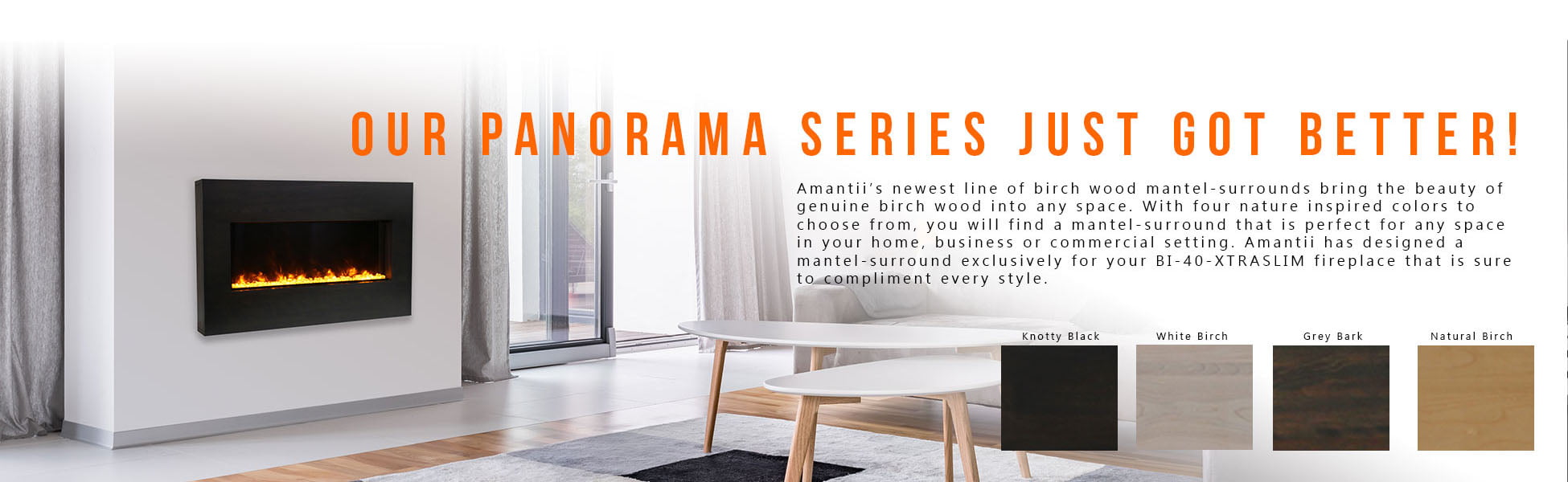 Electric Fireplaces by Amantii - contemporary electric Fireplace