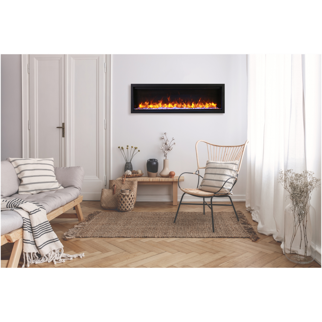 Amantii Symmetry Lumina Electric Fireplace | Amantii Electric Fireplaces