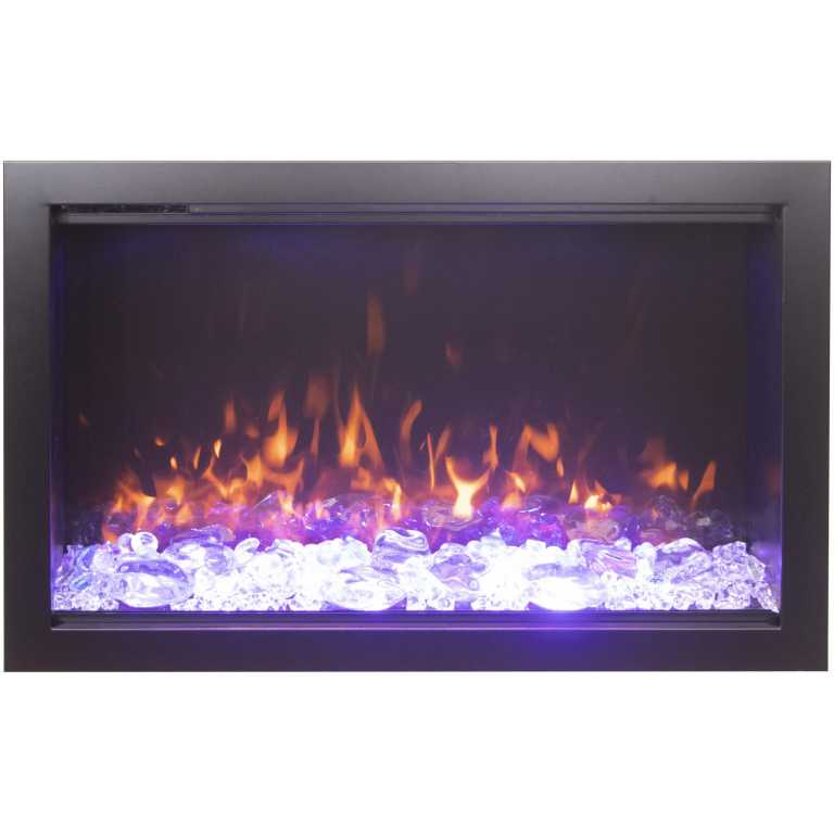 Amantii TRD Lumina Electric Fireplace | Amantii Electric Fireplaces
