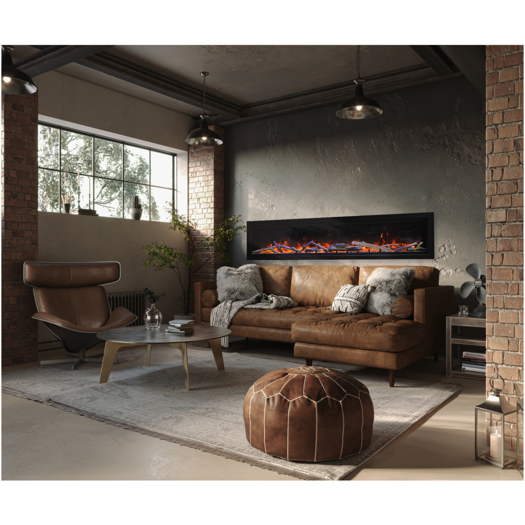 Amantii Symmetry Lumina Electric Fireplace | Amantii Electric Fireplaces