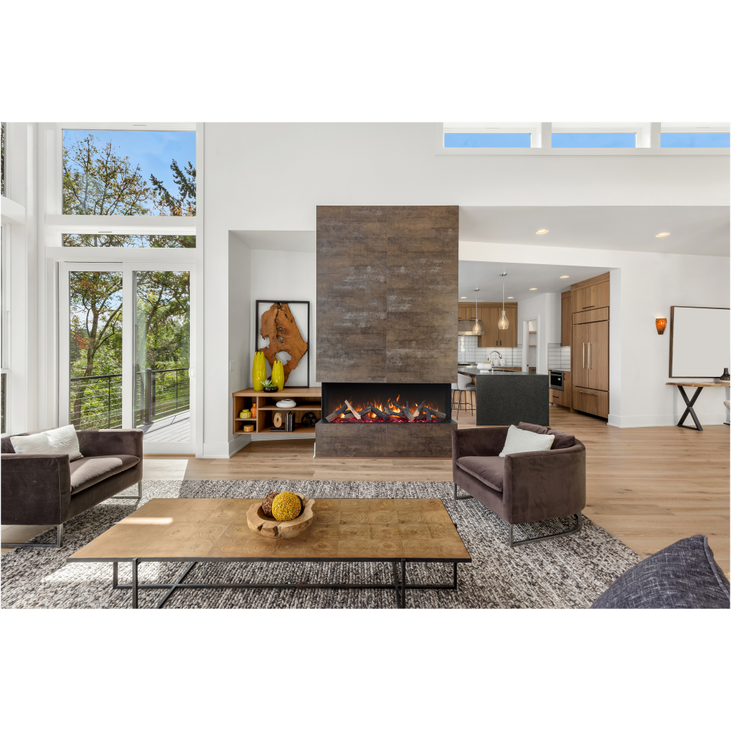 Amantii 3-Sided Electric Fireplace Tru-View Series: A Modern Marvel for ...